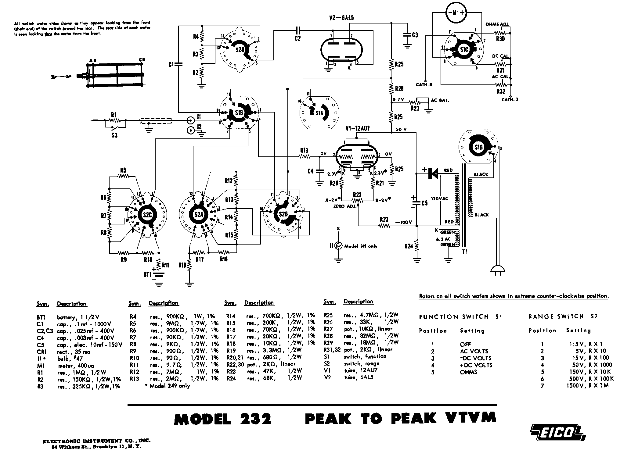 Eico Test Equipment