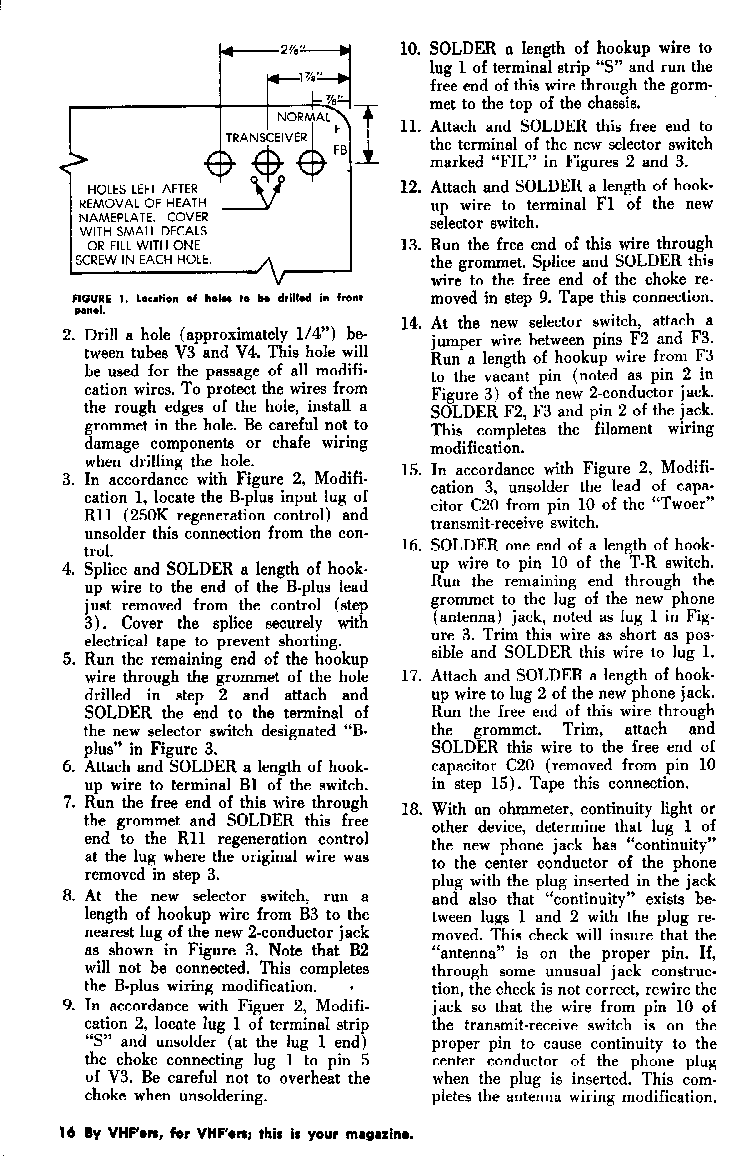 Heathkit Ham Radio Mods