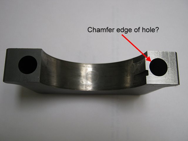 Chamfer mains bolt holes? - 332-428 Ford FE Engine Forum